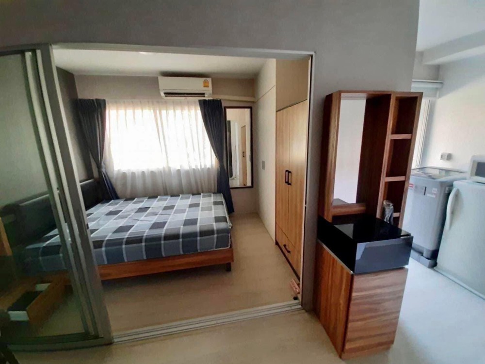 Scancondo | ให้เช่า พลัมคอนโด พาร์ค รังสิต ห้องใญ่ ขนาด 28 ตร.ม เครื่องใช้ไฟฟ้าครบ มีเครื่องซัก ...